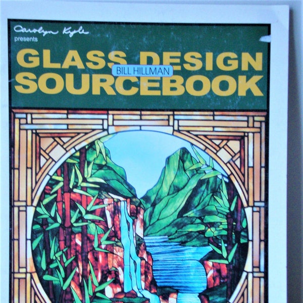 Stained Glass Book - Etsy