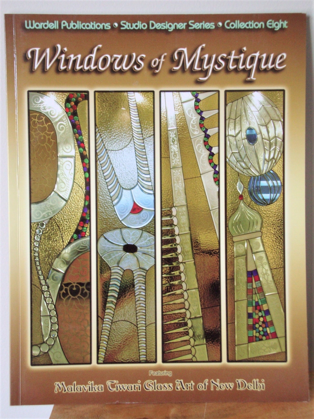 Stained Glass Pattern Book - Windows of Mystique - Patterns for Stained ...