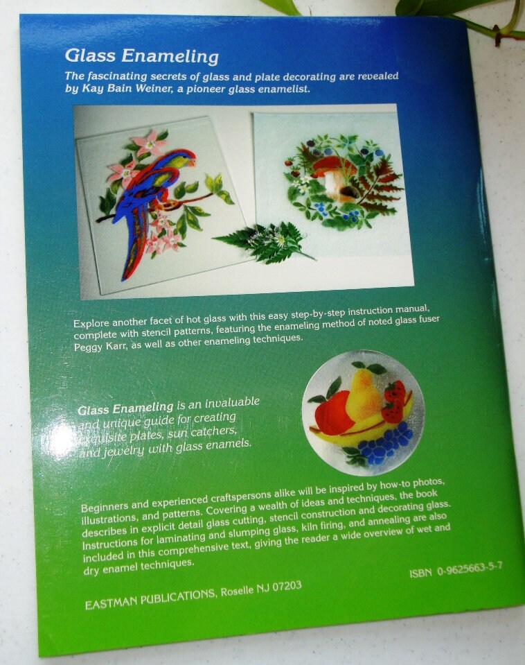 Stained Glass Pattern Book Glass Enameling Patterns for - Etsy