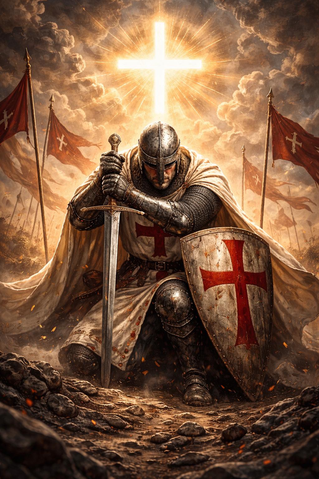 Christian Crusader Knight Wallpaper — Soldier of Christ Ephesians 6 ...