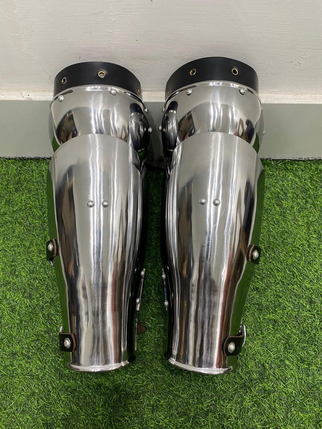 Medieval Arm Armor With Elbow Cops – Steel Bracers for LARP, Cosplay ...