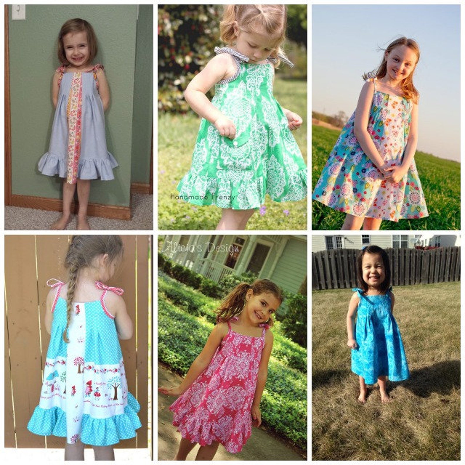Persimmon Dress and Top: PDF Pattern by Mouse House Creations - Etsy