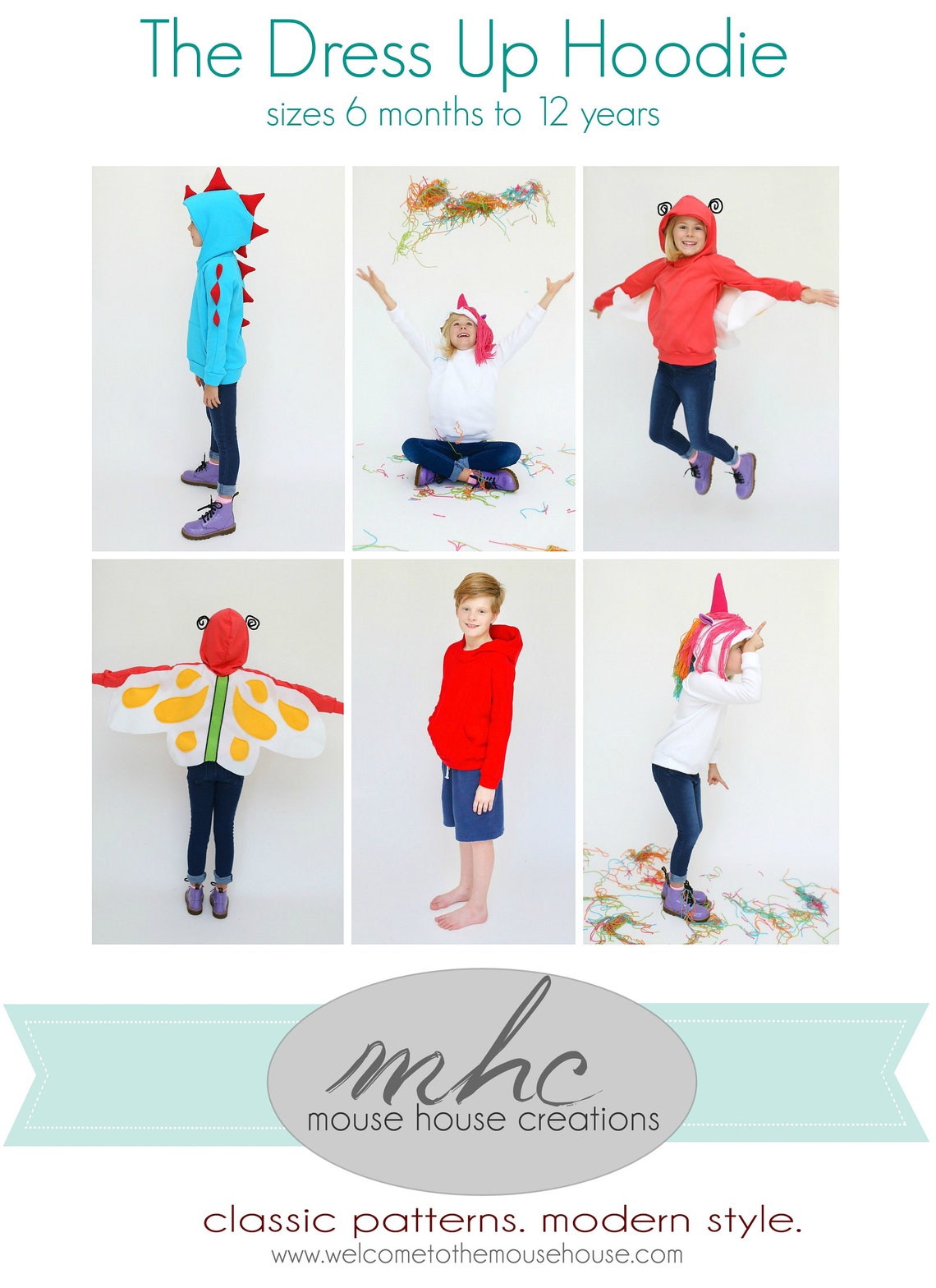Dress up Hoodie - Etsy