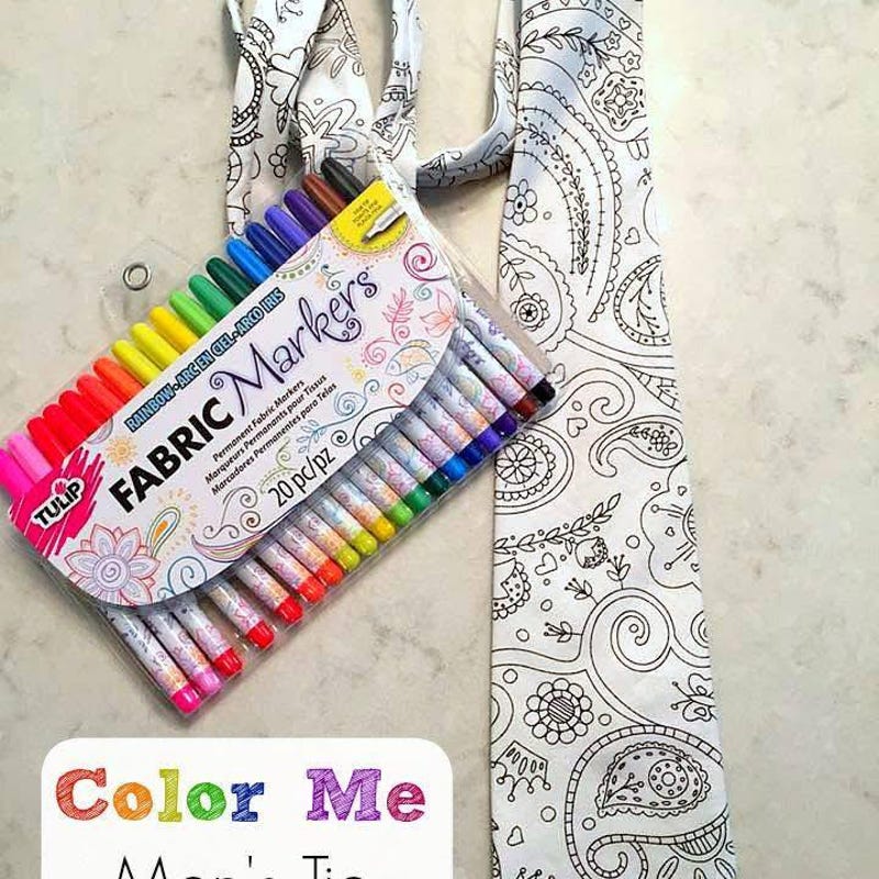 Mens Tie Coloring - Etsy