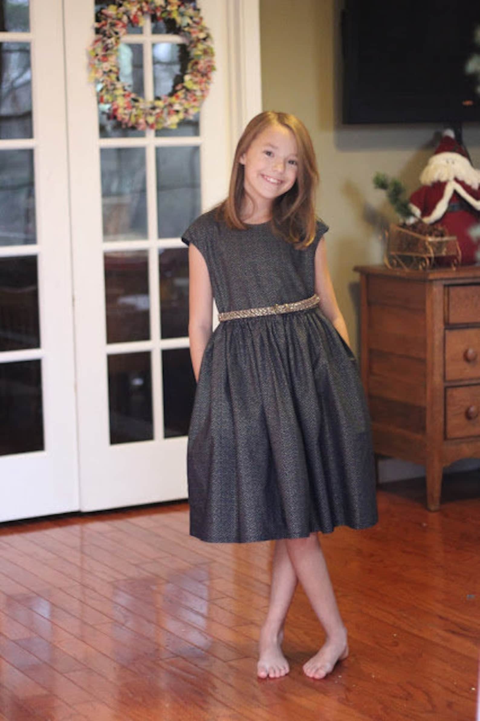 The Caroline Party Dress Pattern PDF | Etsy