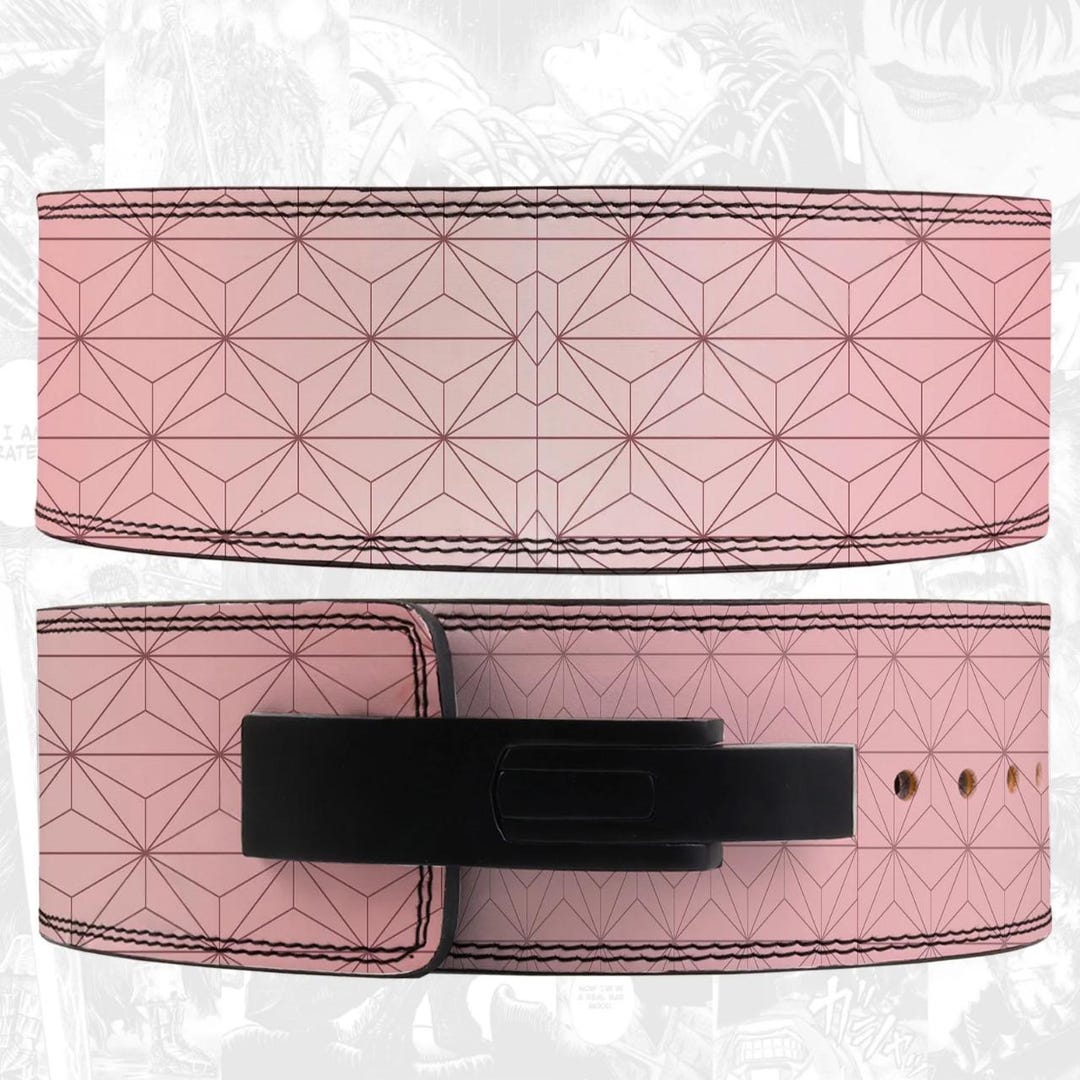 Demon Slayer Anime Powerlifting Lever Belt | Anime Weightlifting Belt ...