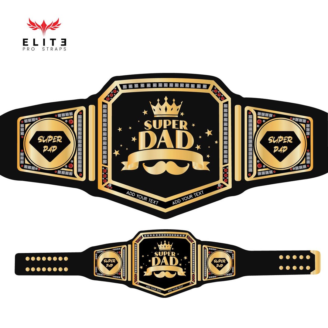 Custom WWE Wrestling Belt - Custom Title Belt With Name, Logo & Design ...
