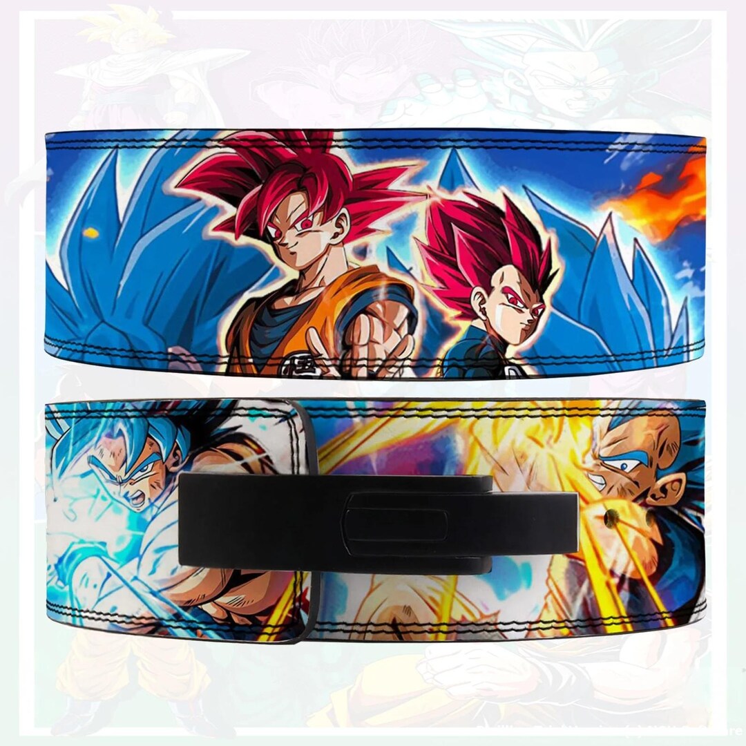 Dragon Ball Z Lever Belt: Handmade Leather Powerlifting Gym Belt - Etsy