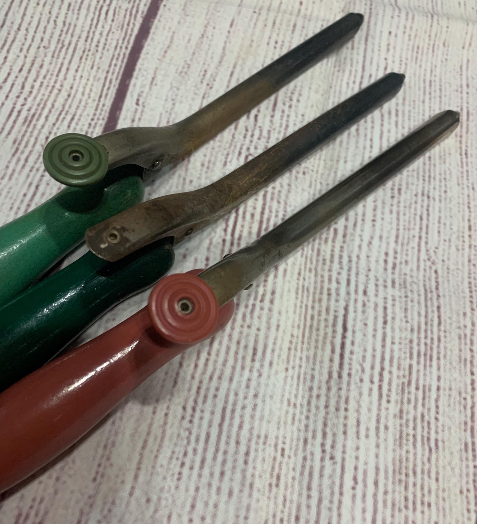 Vintage Hair Curlers 5 Pc. Set - Etsy