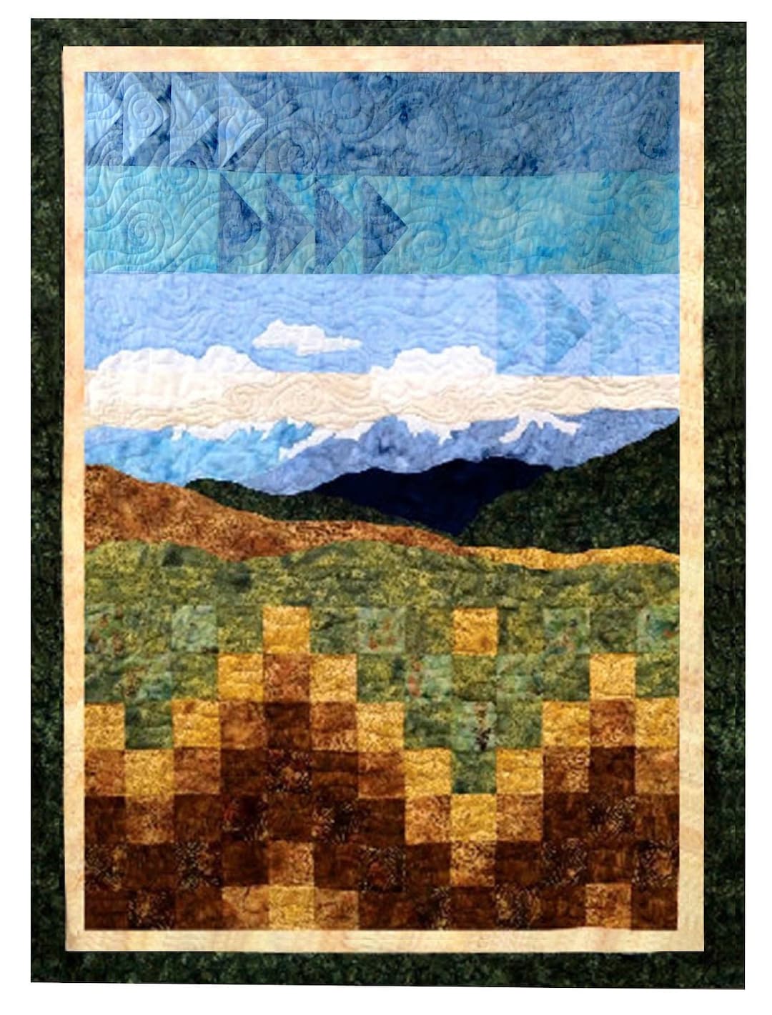Rocky Mountain Rocky-a-bye Quilt Pattern - Etsy