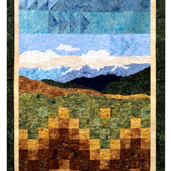 Mountain Quilt Pattern - Etsy
