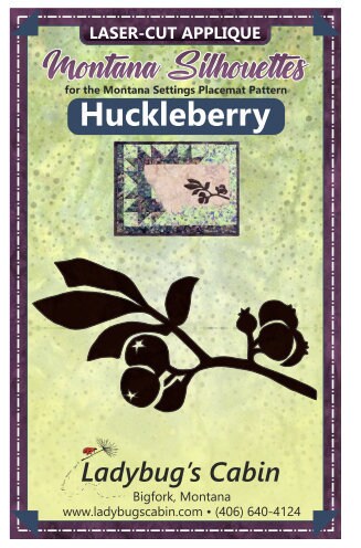 Huckleberry Laser Cut Applique - Etsy