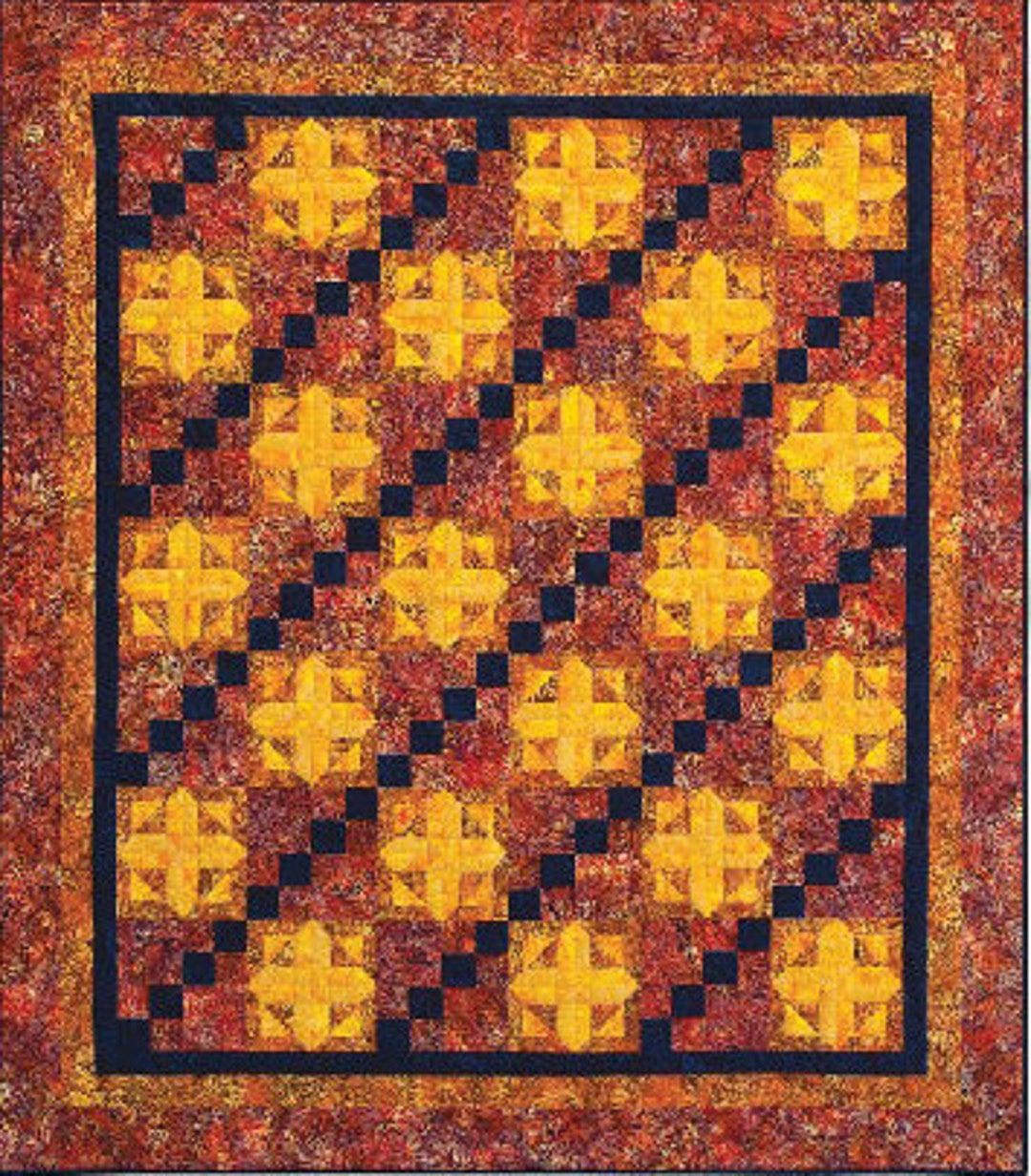 Hot Plate Quilt Pattern - Etsy