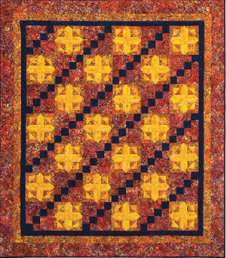 Hot Plate Quilt Pattern - Etsy