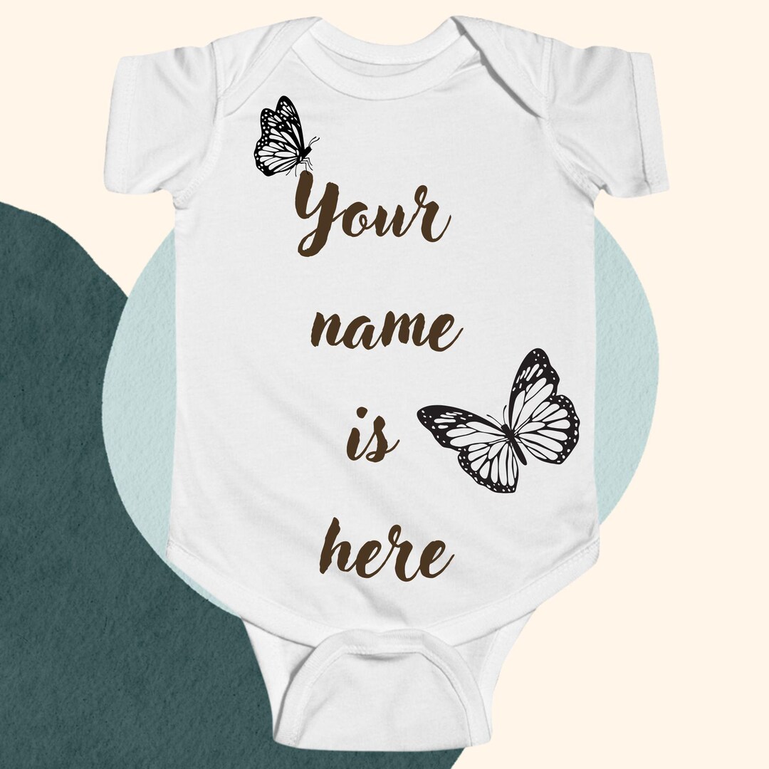 Personalized Gift, Custom Baby Clothing, Baby Bodysuit, Newborn Gift ...