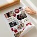 Printable Retro Matchbox Collage Poster Custom Couple Art Personalized ...