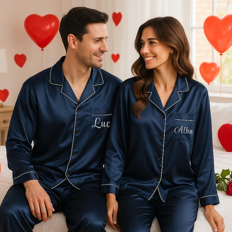 Boyfriend Pajamas - Etsy UK