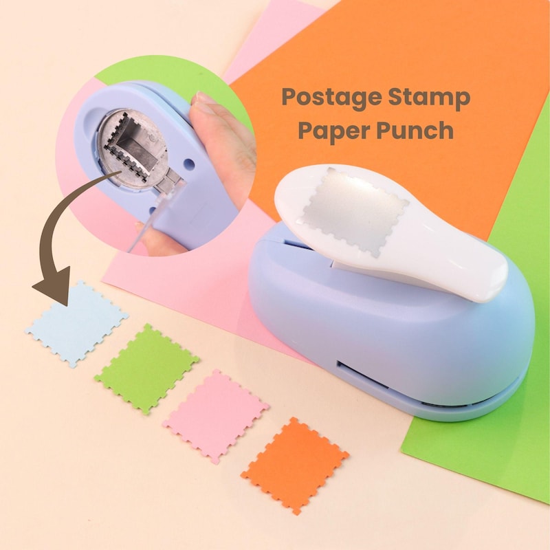 Postage Paper Punch - Etsy