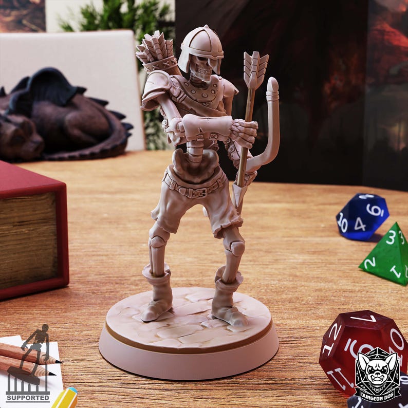 Skeleton Army Miniatures (17 Models) – Undead Horde Collection – Dnd ...