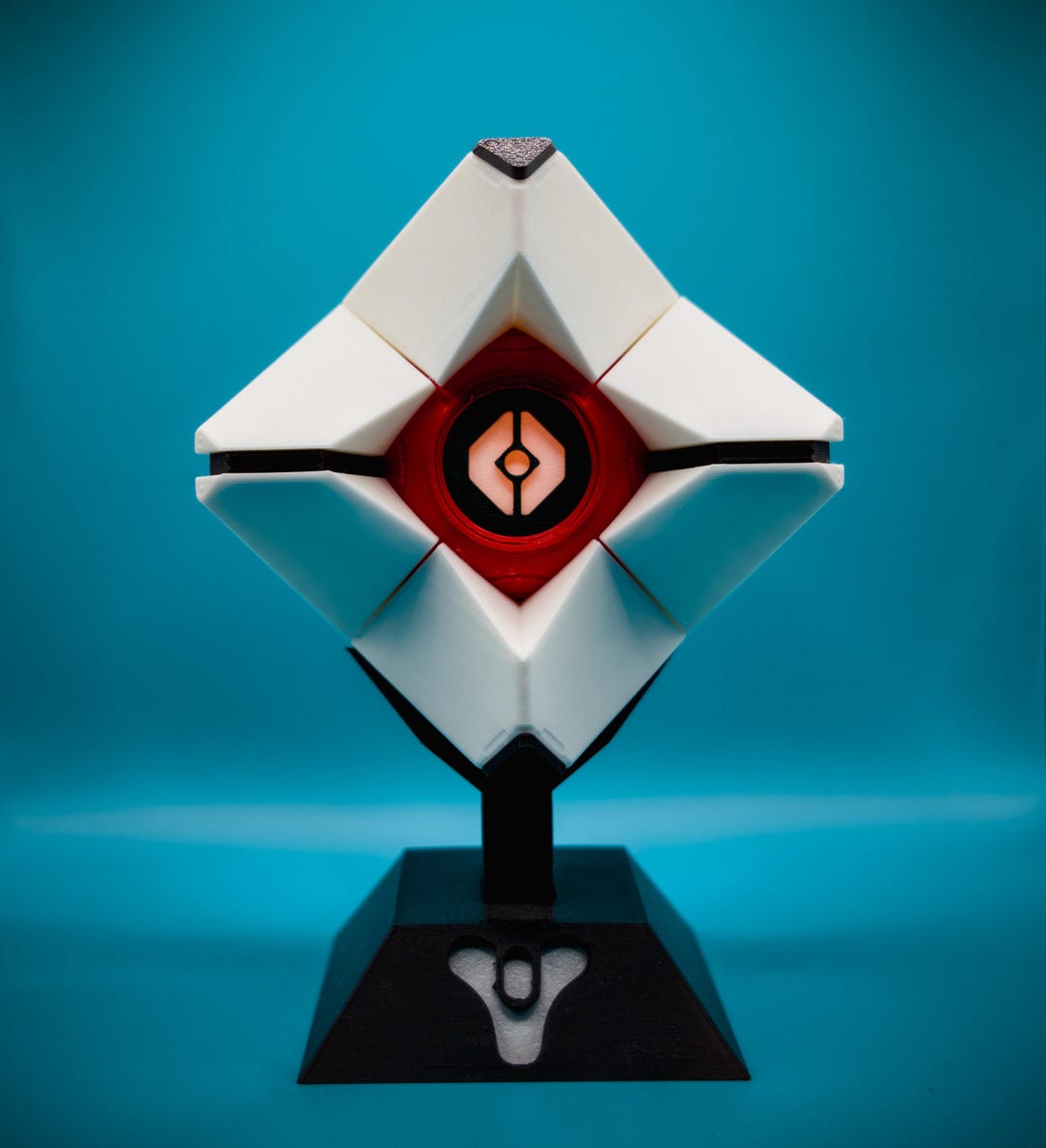 Destiny 2 Ghost Shell 3d Printed Hand Finished Light Up Display
