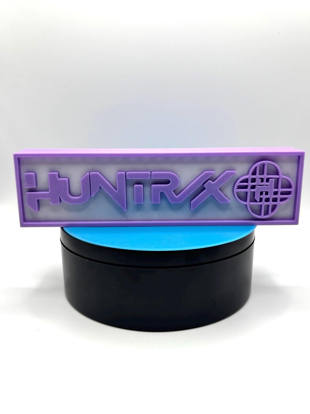 Huntrix K-pop Logo Desk Sign – 3D Printed PLA Display – 6 Inch ...