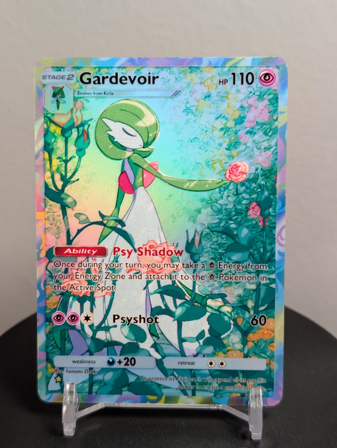 Gardevoir Holo Custom Pokemon Card - Etsy