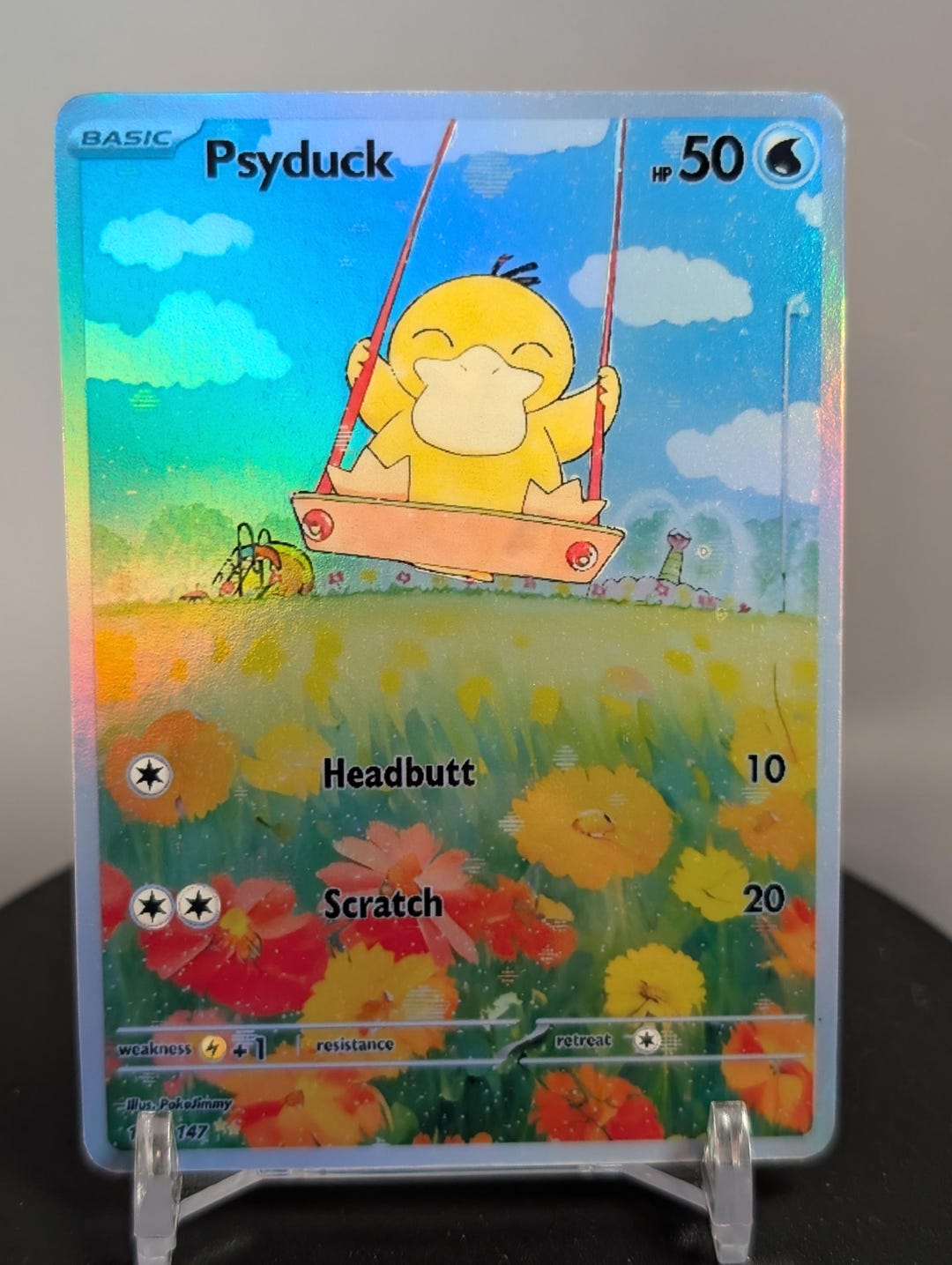 Psyduck Custom Pokemon Card - Etsy UK