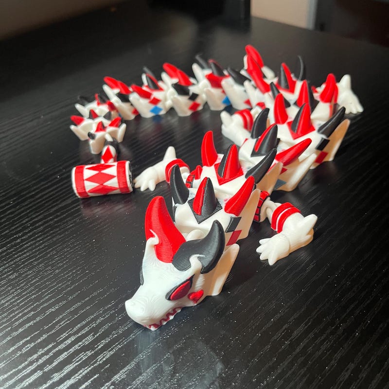 3d Printed Harlequins - Etsy