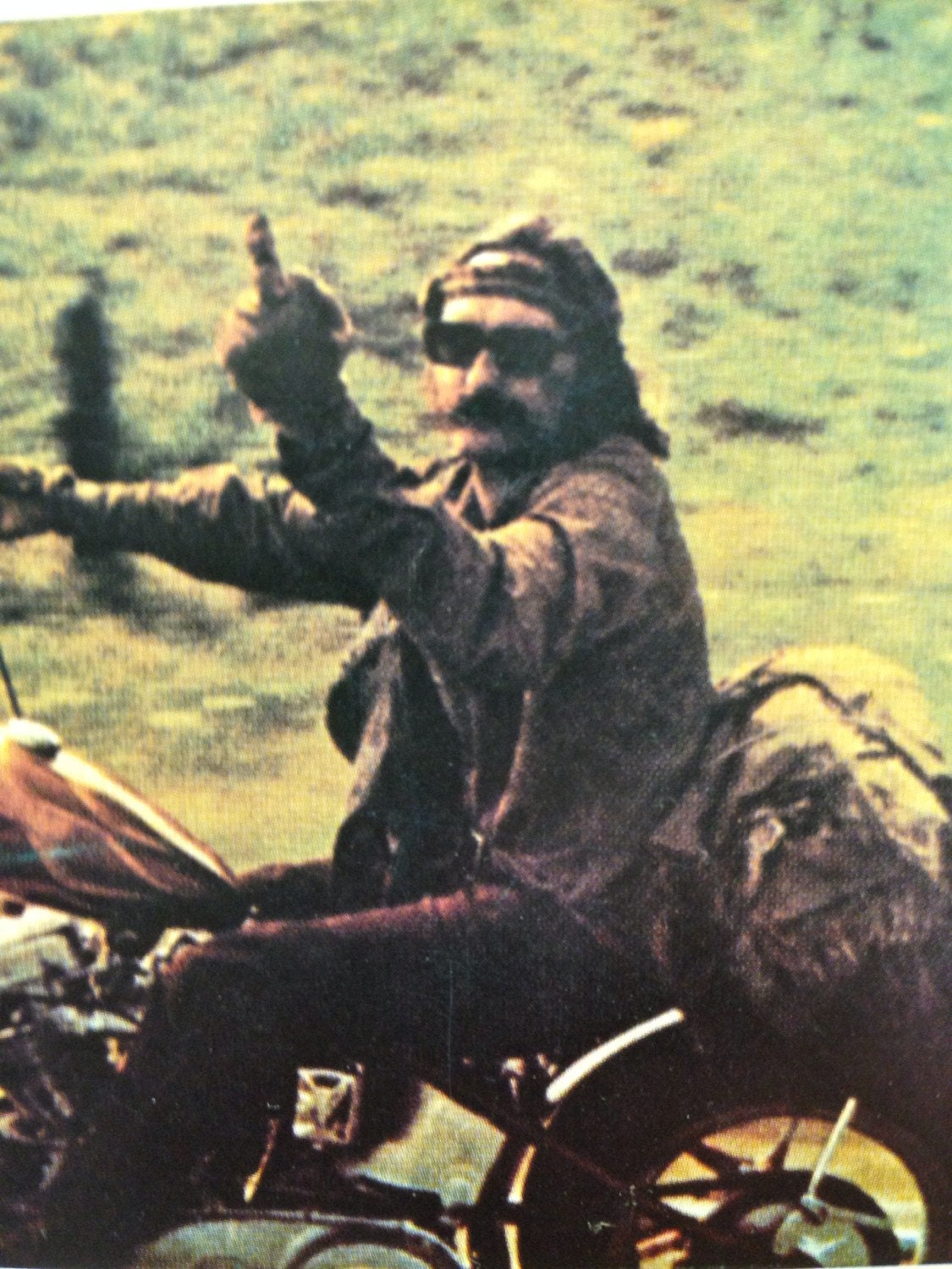 Hopper Finger - "easy Rider" Movie Poster - Vintage Mint Condition - Etsy