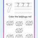 Numbers Animal Coloring Book 1 to 9 Learn to Spell and Count Printable ...