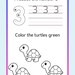 Numbers Animal Coloring Book 1 to 9 Learn to Spell and Count Printable ...