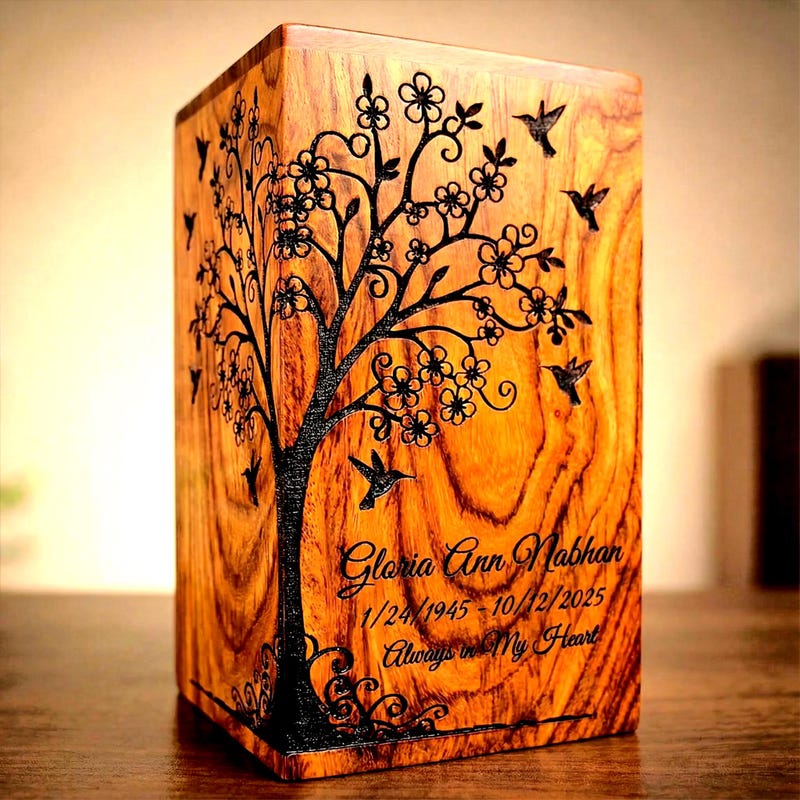 Tree of Life Wood Box - Etsy