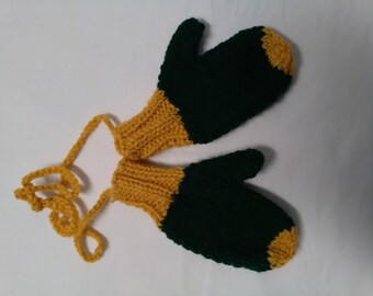 Mittens on a string | Etsy