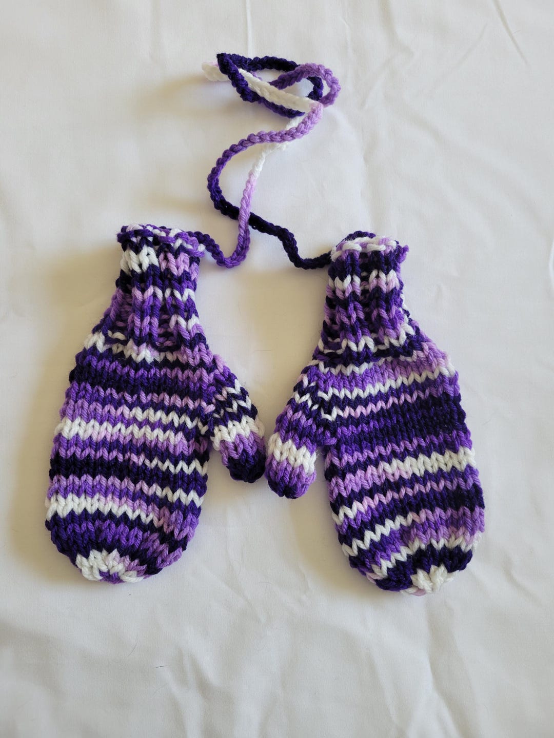 Child's Mittens on A String - Etsy