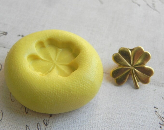 FOUR LEAF CLOVER - Flexible Mold/mould - Crafts, Jewelry, Dessert ...