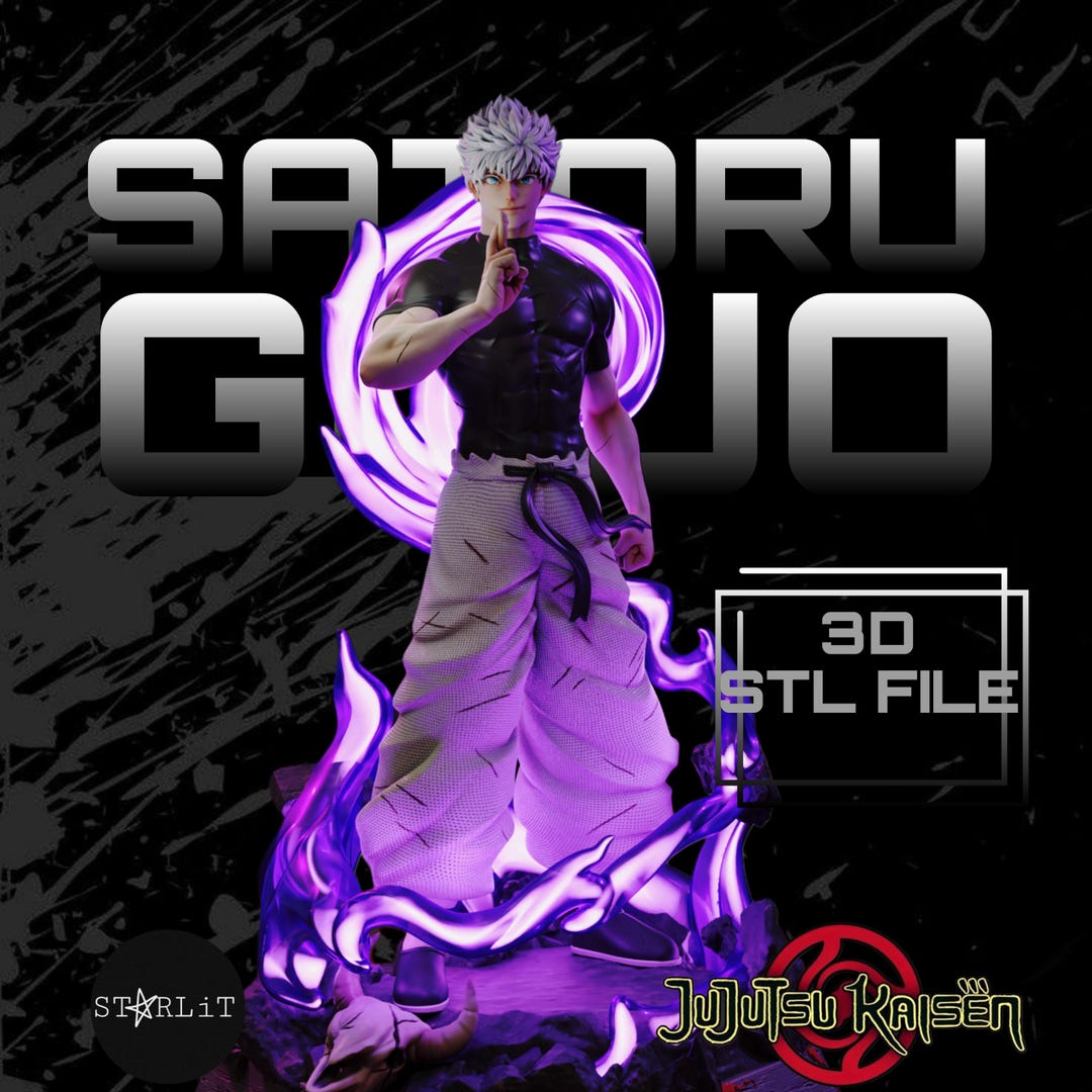 Gojo Satoru 3D STL File - Jujutsu Kaisen - Etsy UK