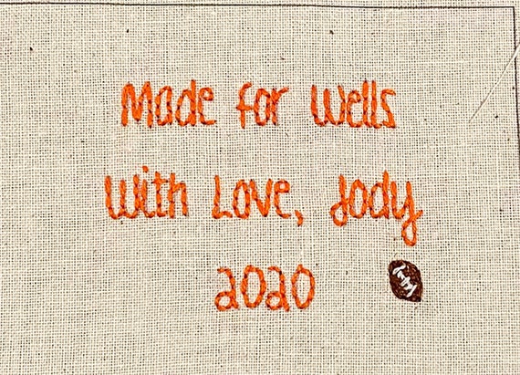 Quilt Label Muslin 3 x 2 Custom Made & Hand | Etsy