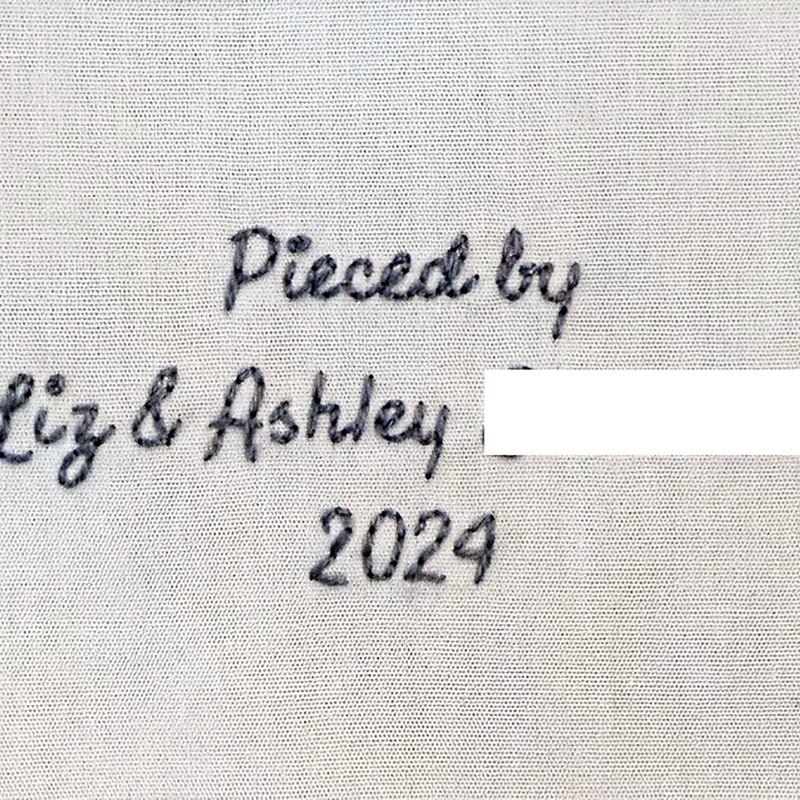 Embroidered Quilt Labels - Etsy