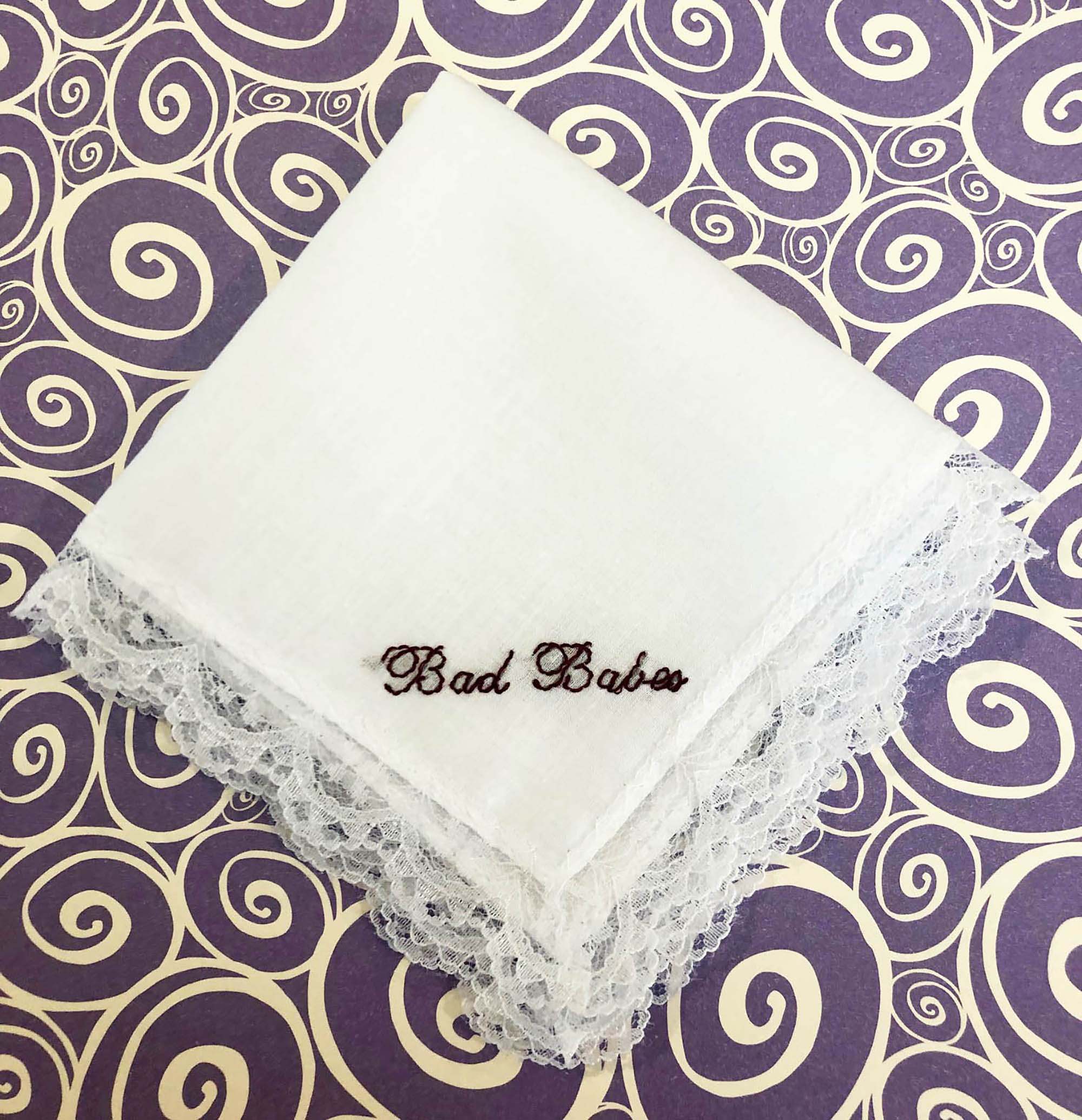 Wedding Signature Handkerchief For Women Custom Made & Hand | Etsy