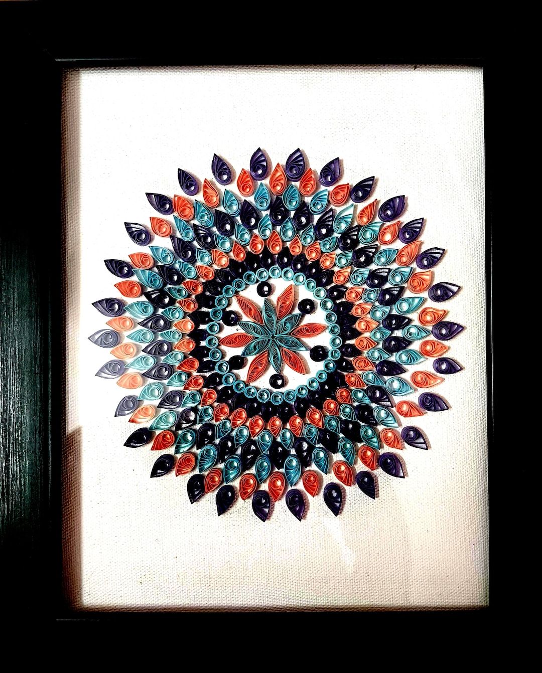 Handmade Quilling Modern Mandala Art, Paper Quilling, , Quilling Wall ...