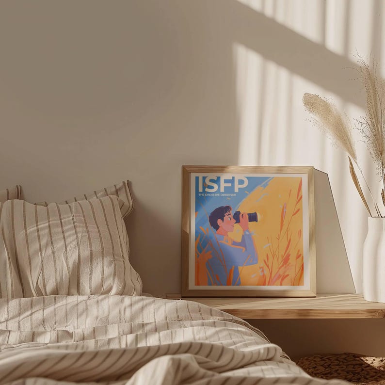 ISFP MBTI Personality Printable Wall Art the Creative Observer Home ...