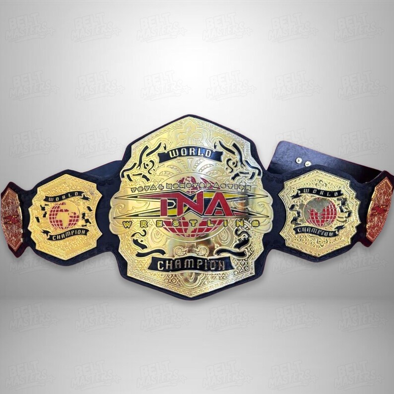 New TNA World Wrestling Heavyweight Championship Belt | Adult Size 2MM ...
