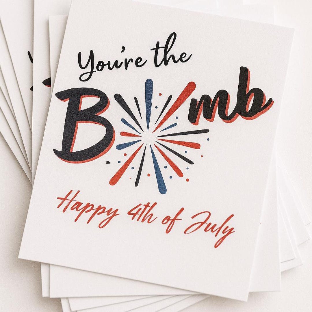 Fourth of July BUNDLE Pop by Tags Printable and Customizable Templates ...
