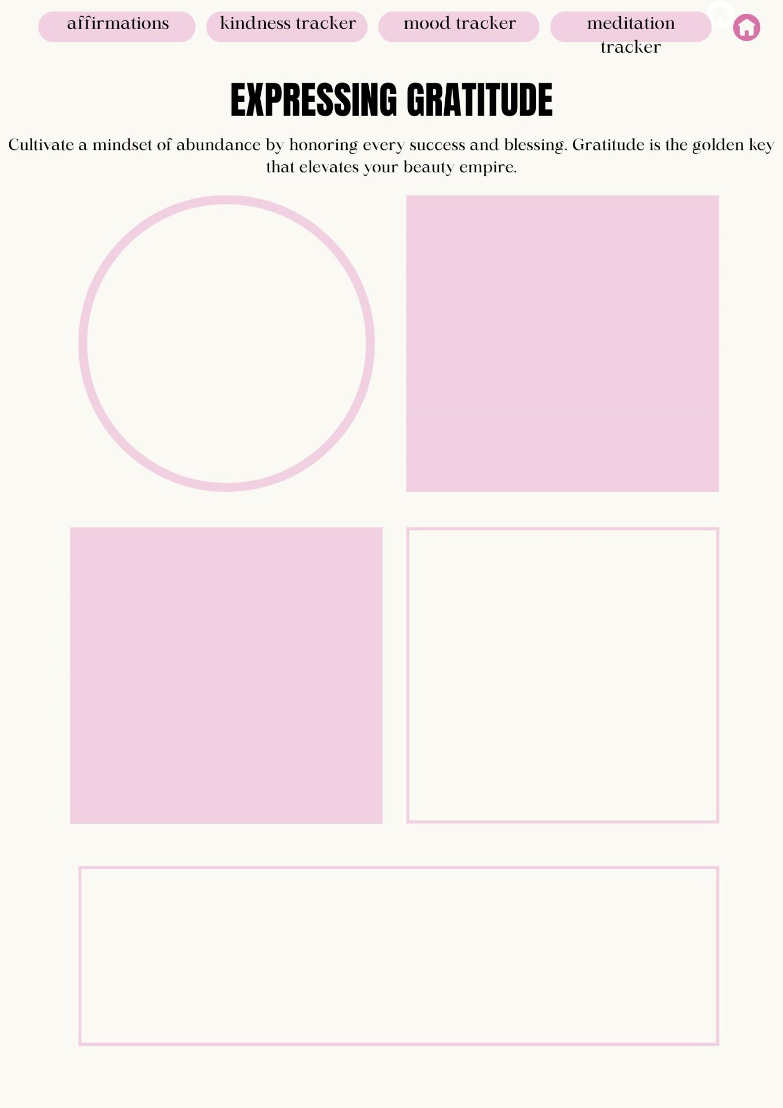 Beauty Boss Vision Board Kit – Editable Canva Template + Printable PDF ...
