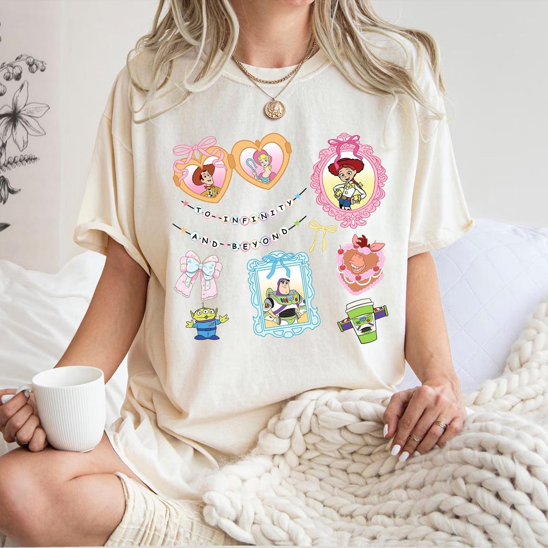Toy Story Comfort Colors Tee: "to Infinity and Beyond" Shirt - Etsy