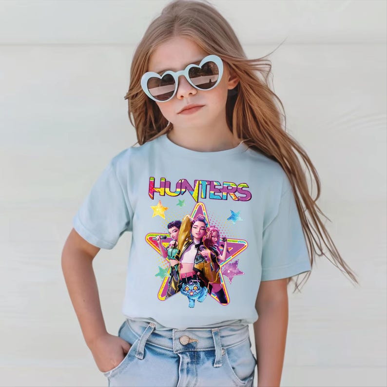 Huntrix Demon Hunters Shirt, Kpop Movie Tee - Etsy UK