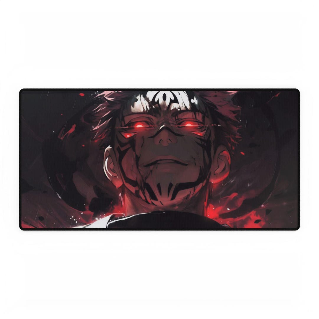 Ryomen Sukuna Desk Mat, Jujutsu Kaisen Anime Gaming Pad - Etsy