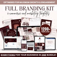 Small Business Starter Kit Bundle for Branding, Marketing and Growth ...