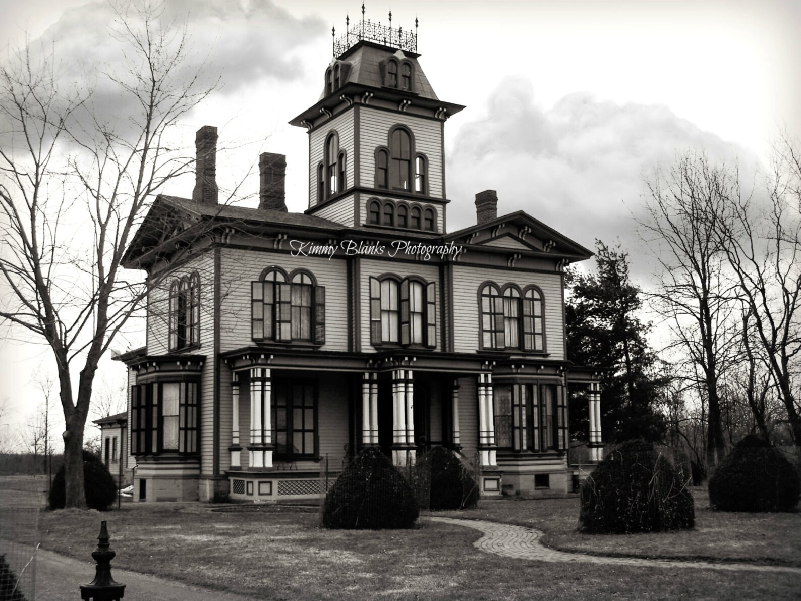 1870 Hamilton House 8x10 19th Century Photo NY | Etsy