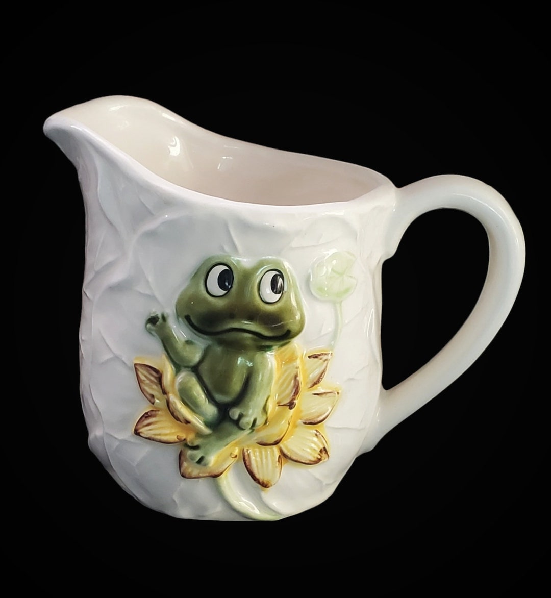 Vintage Neil the Frog Creamer by Sears and Robuck. - Etsy